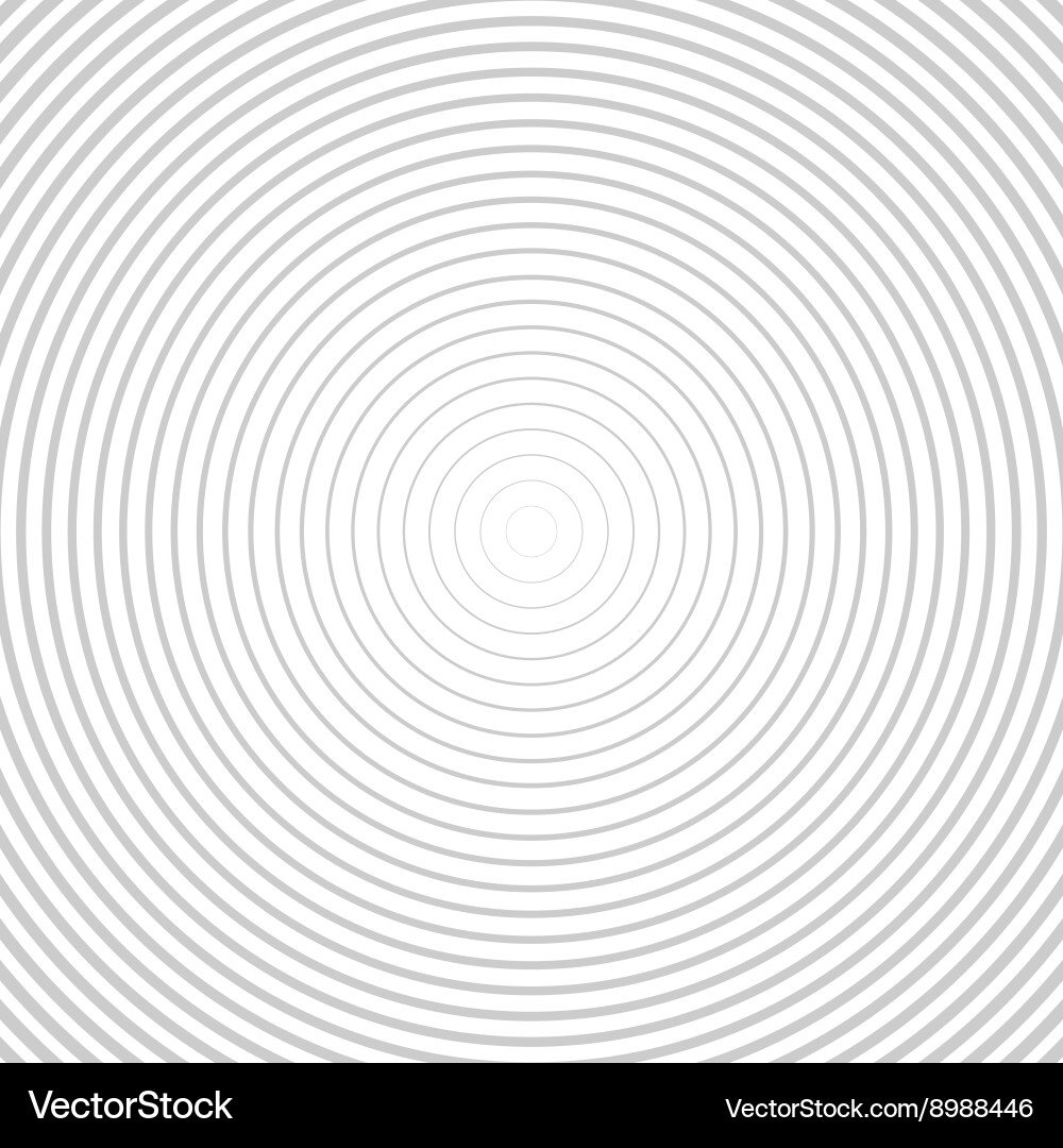Circle ring hypnotic background Royalty Free Vector Image