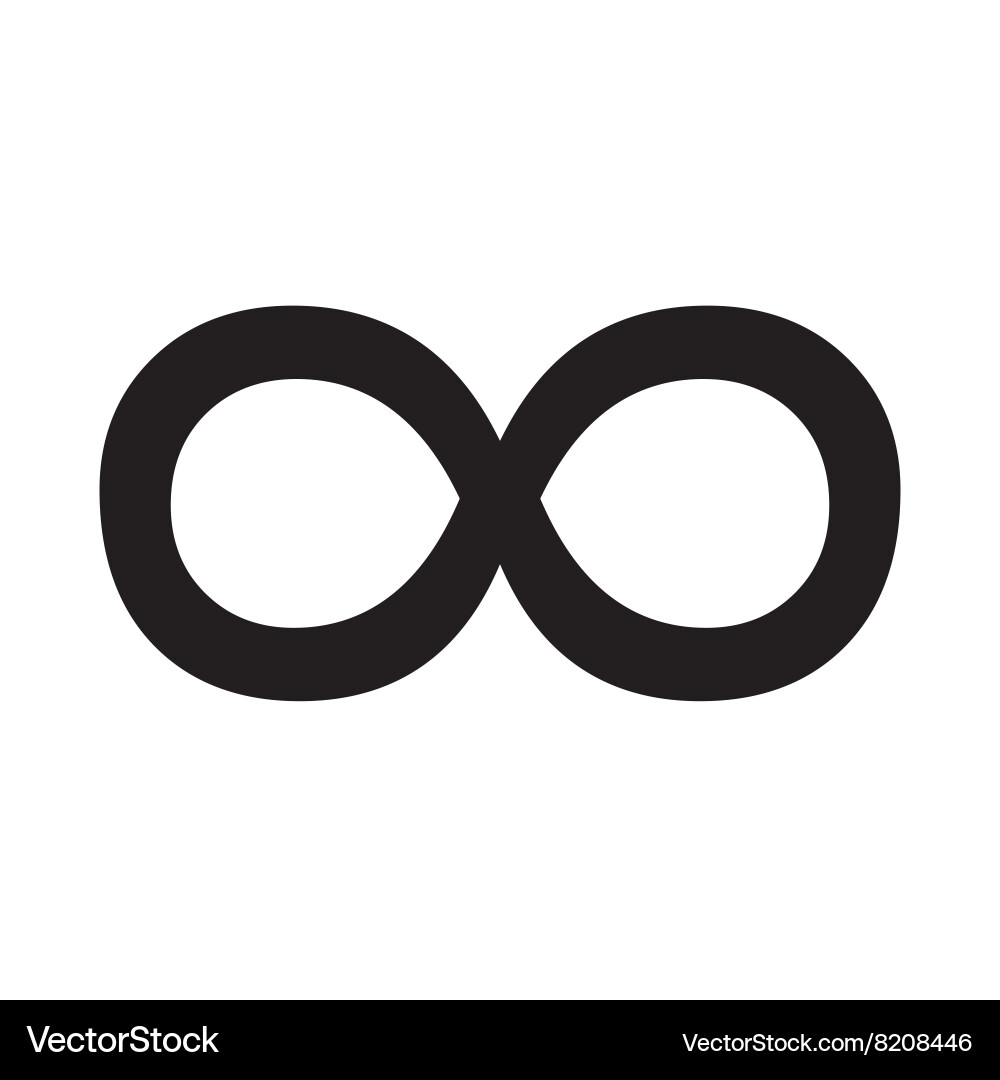 Infinity Symbol Sign Royalty Free Vector Image Page 2 | Infinity Sign