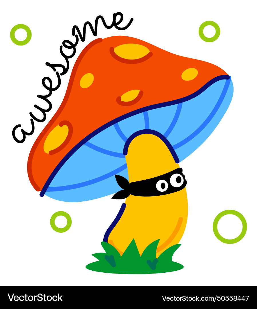 Mushroom Royalty Free Vector Image - VectorStock
