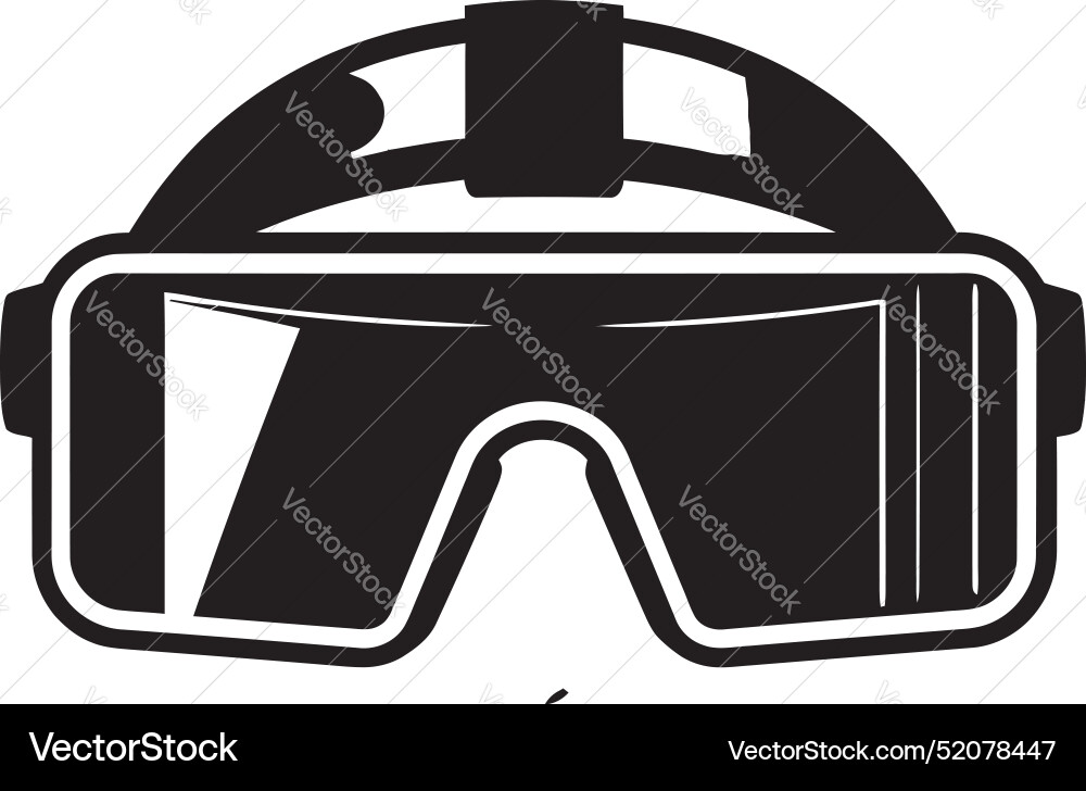 Reality revolution vr logo design immersive Vector Image