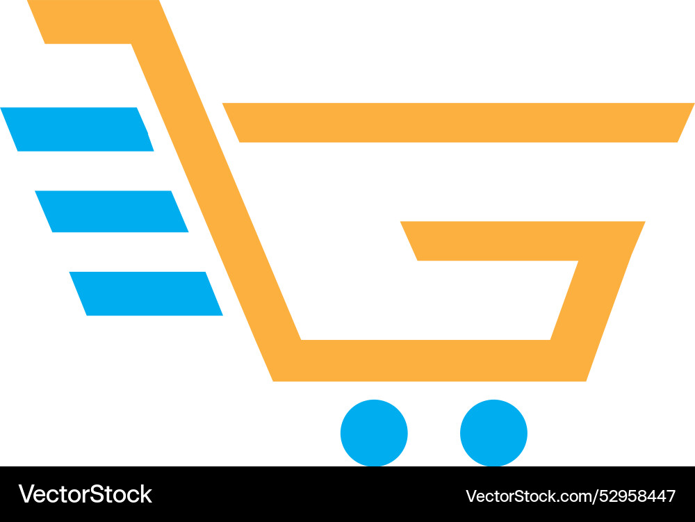 Shopping logo Royalty Free Vector Image - VectorStock