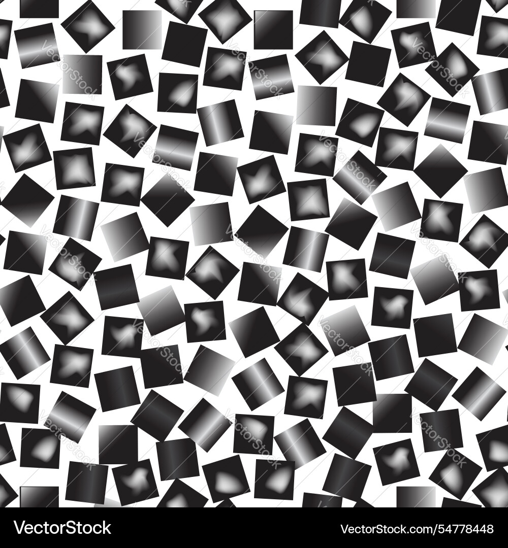 Minimalist monochrome pattern abstract trendy Vector Image