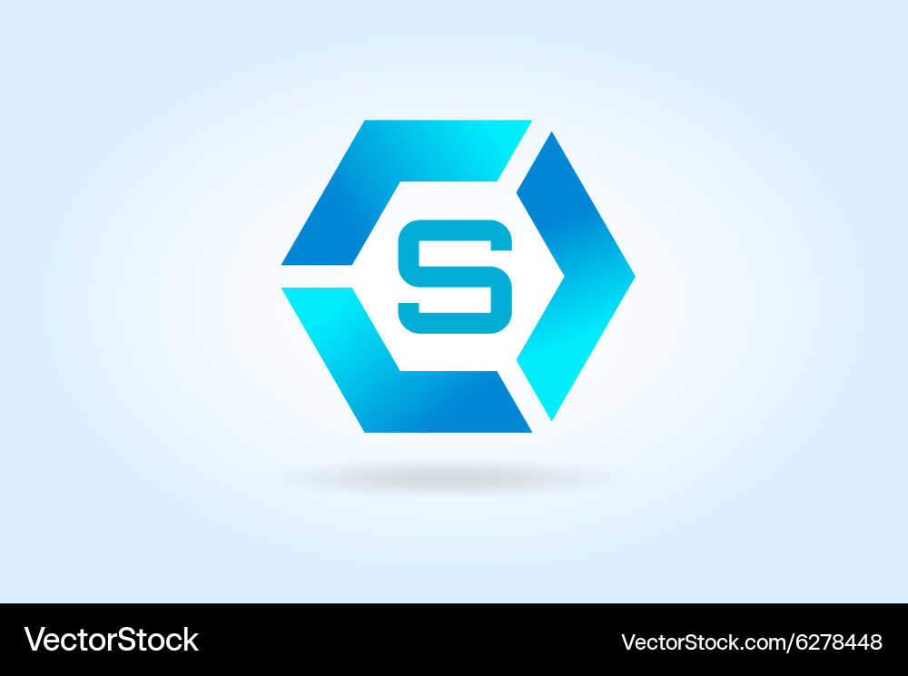 S Buchstabe Symbol Vorlage Super Symbol Lizenzfreier Vektor