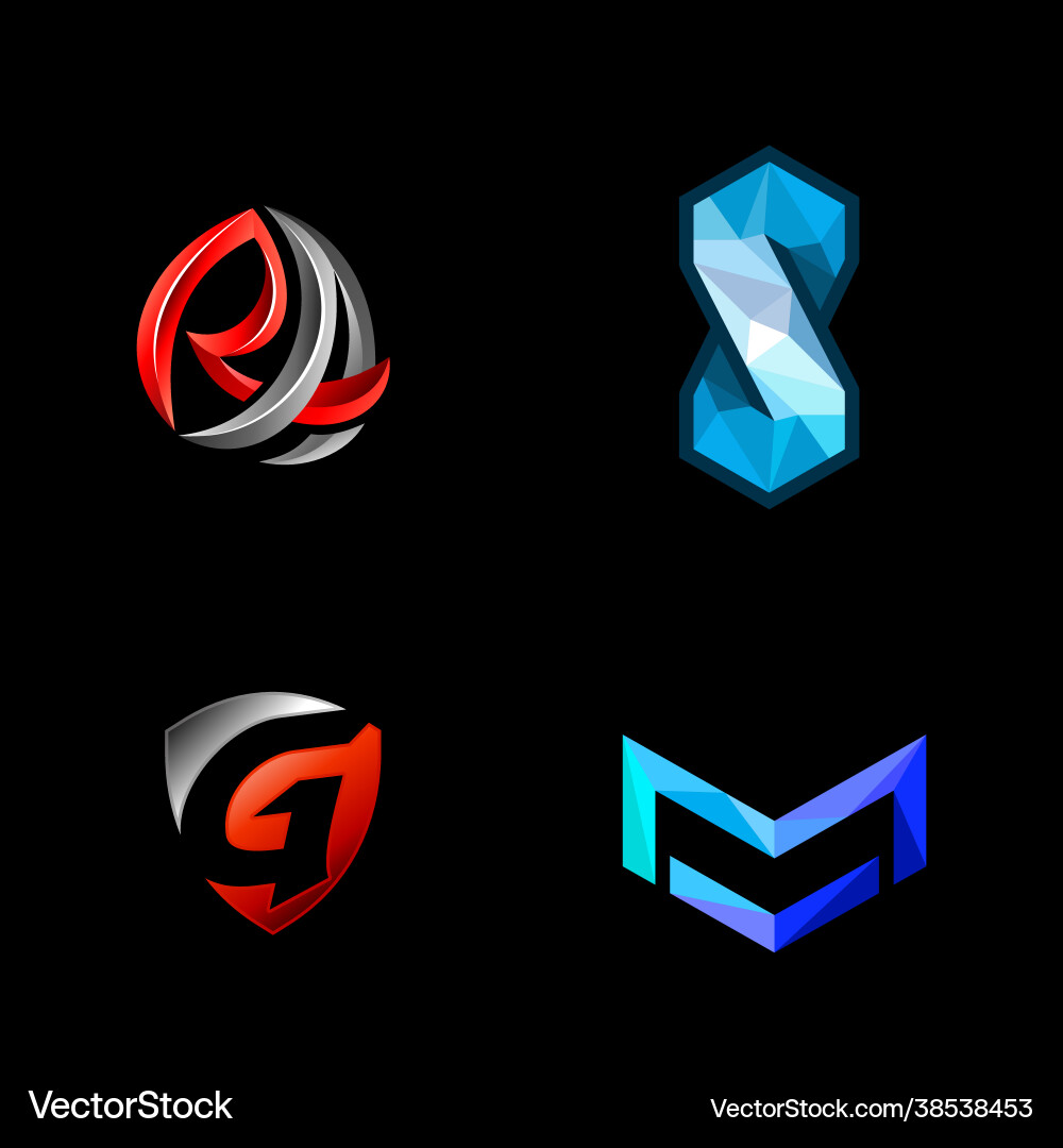 3d Letters Logo 3D Text Logo Designs, Themes, Templates And