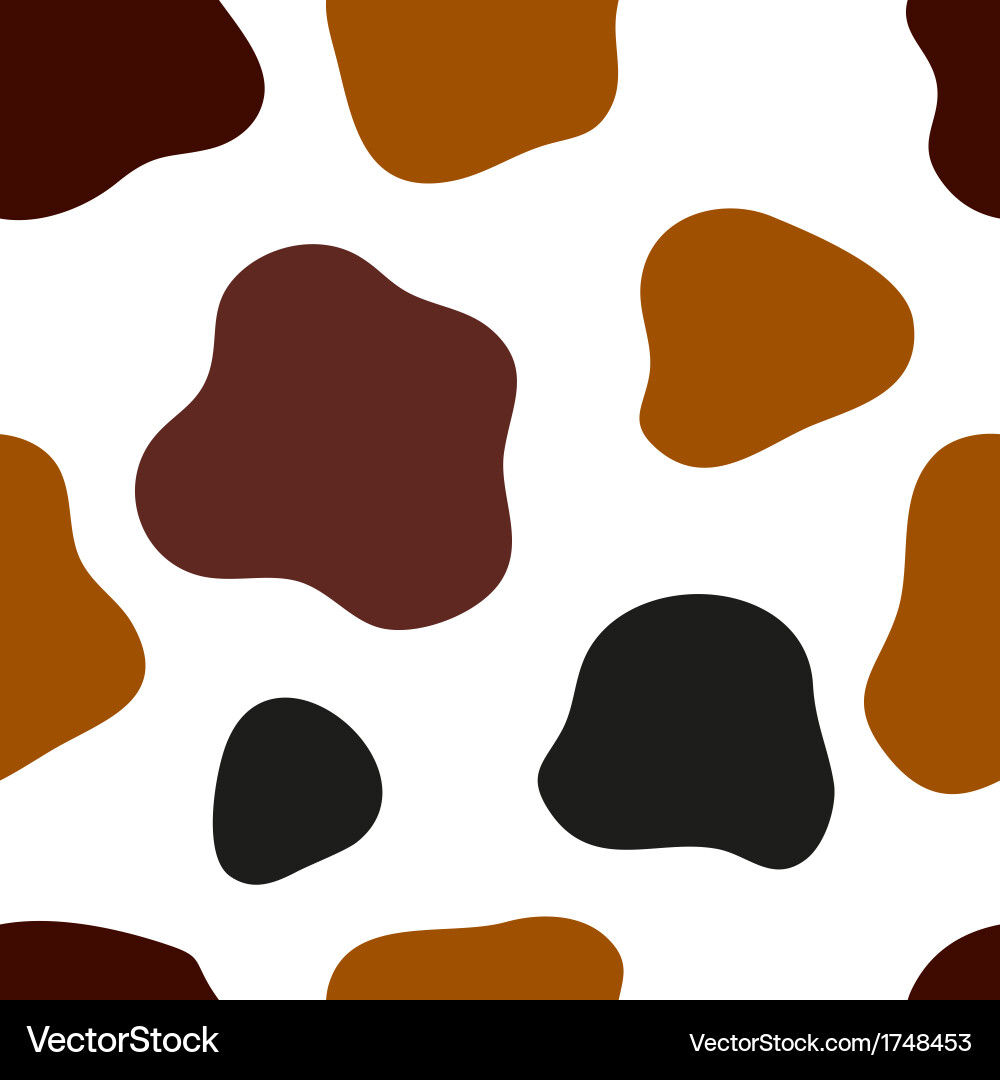 Abstract cow background Royalty Free Vector Image