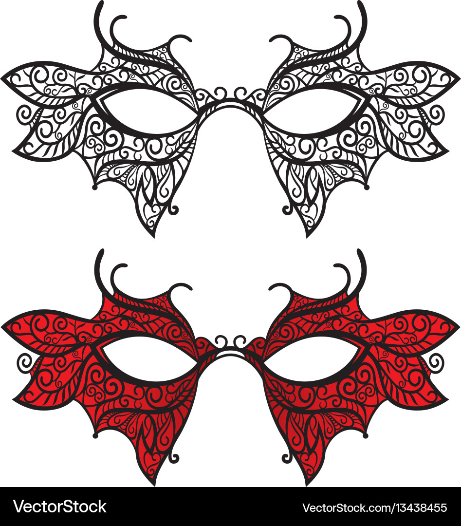 Mask stock Royalty Free Vector Image - VectorStock