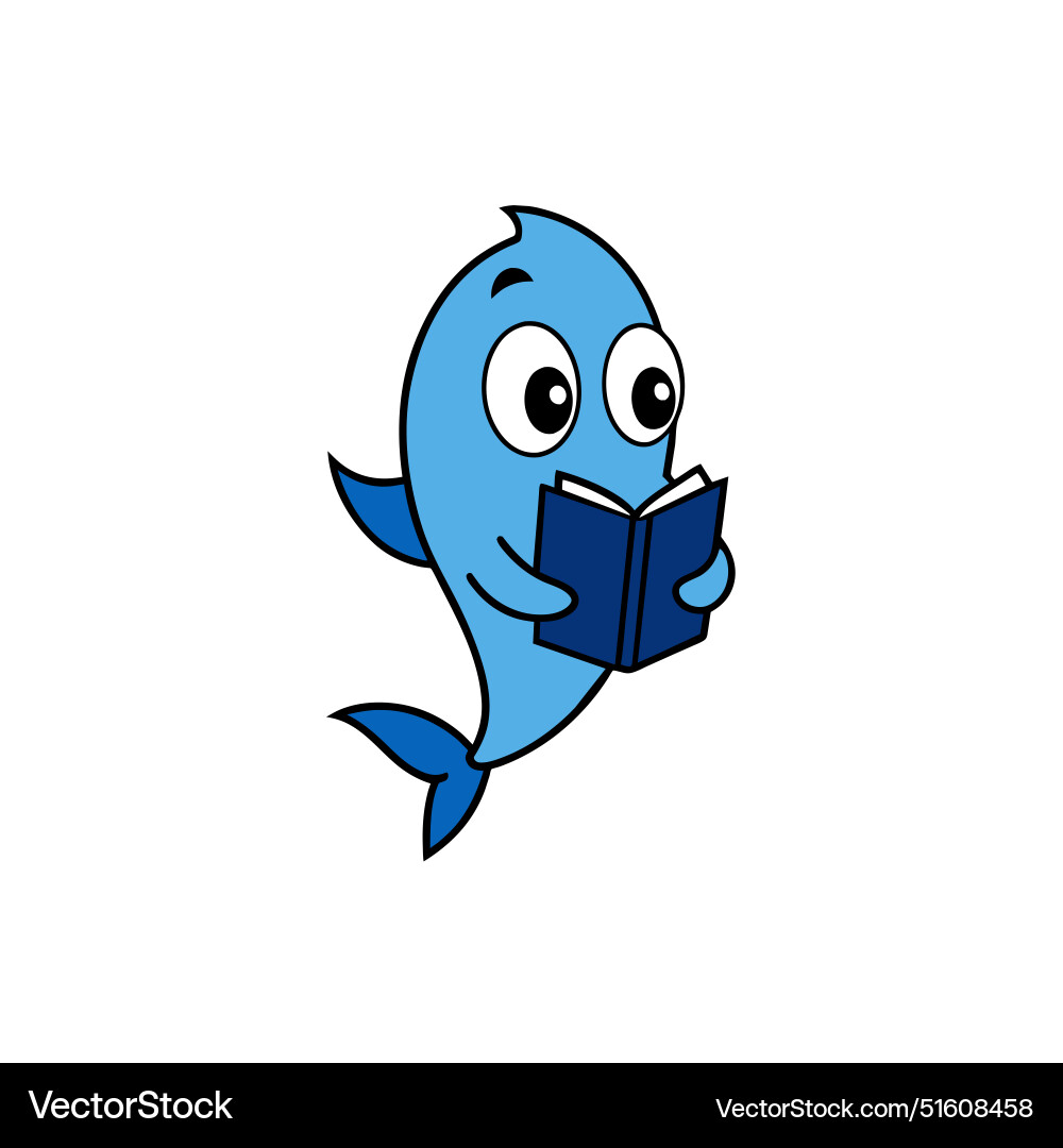 Reading Fish Vector Images (over 1,400)