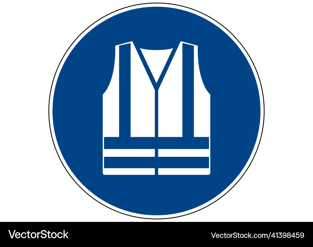 High visibility Royalty Free Vector Image - VectorStock