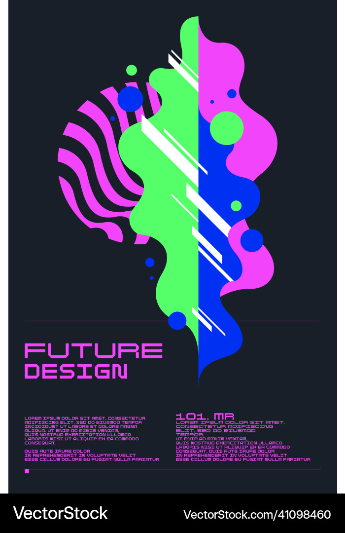 Abstract background in a modern trendy style Vector Image