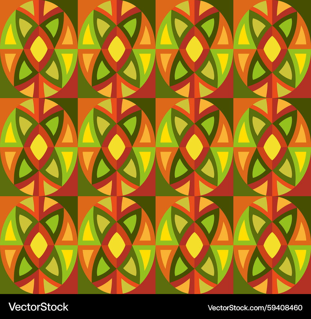 Geometric Circle Pattern Background Royalty Free Vector