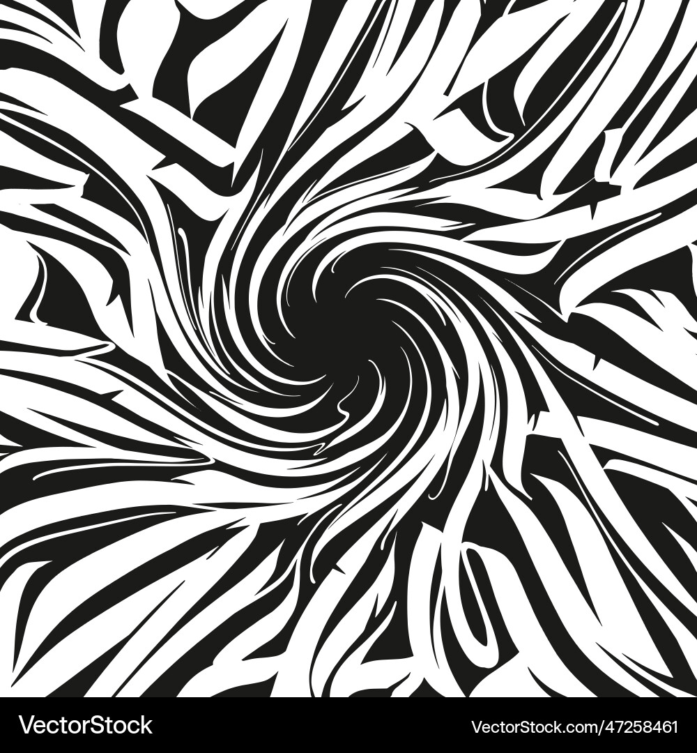 Calligraphy abstract lettering ornamental design Vector Image