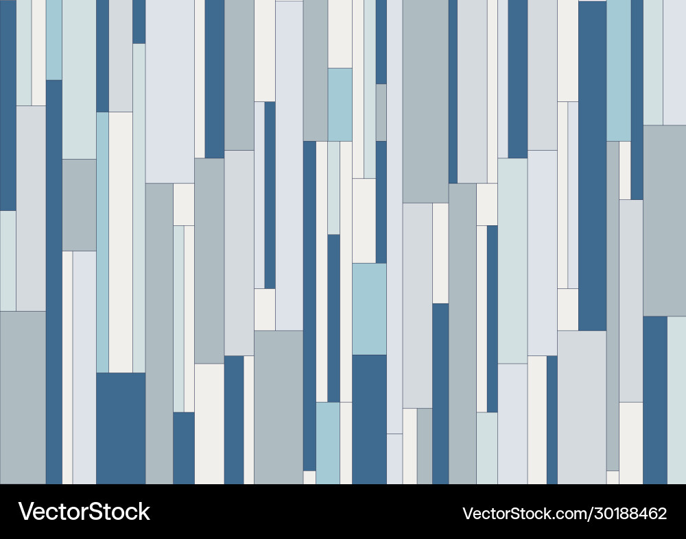 Abstract geometric vertical rectangle stripes Vector Image