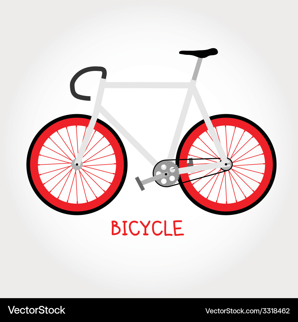 Bicycle Royalty Free Vector Image - VectorStock