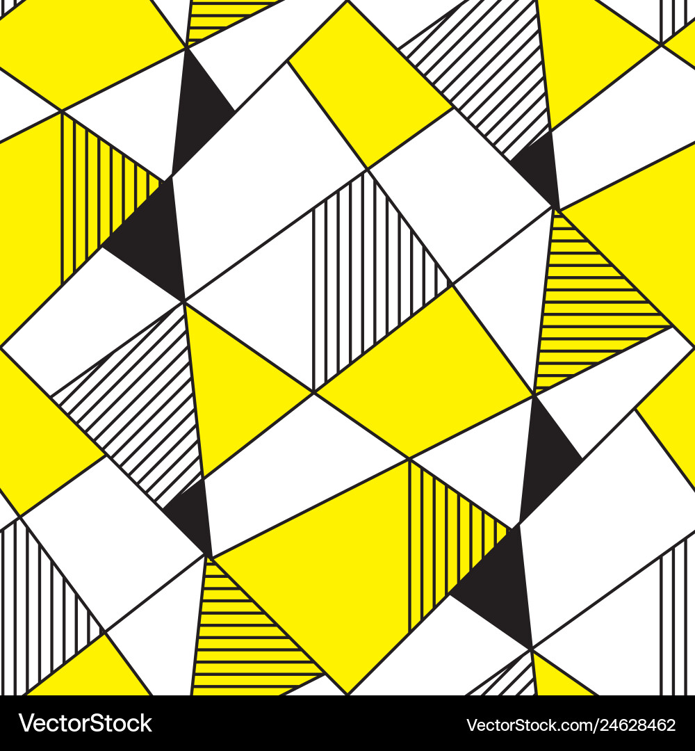 Geometric Patchwork Pattern Royalty Free Vector Image