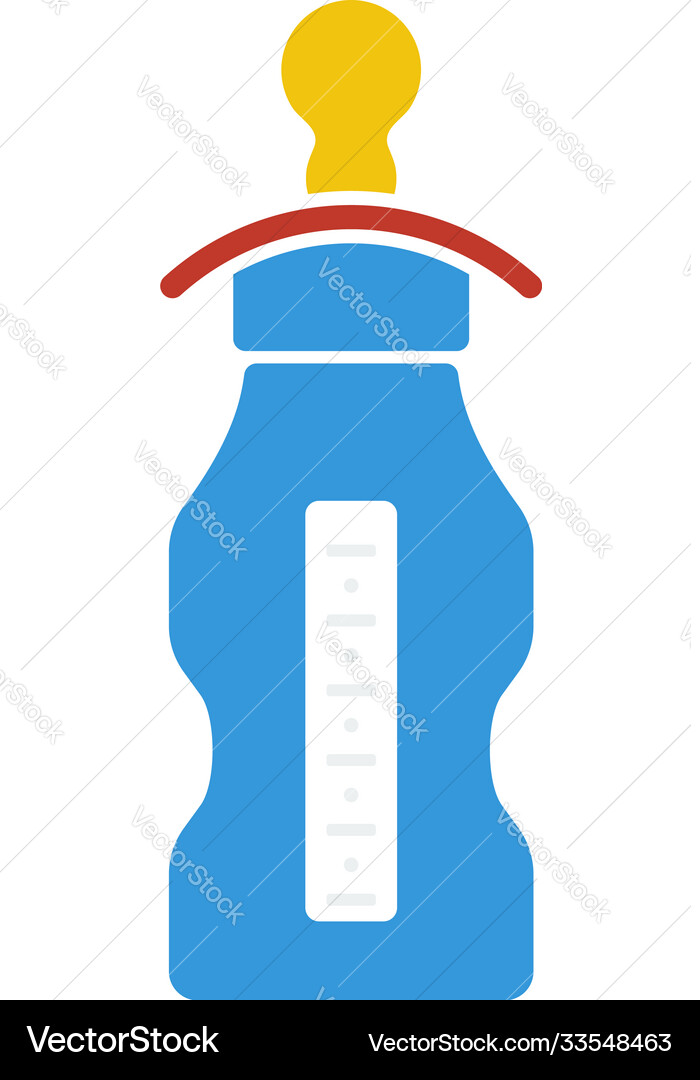 Baby bottle icon Royalty Free Vector Image - VectorStock