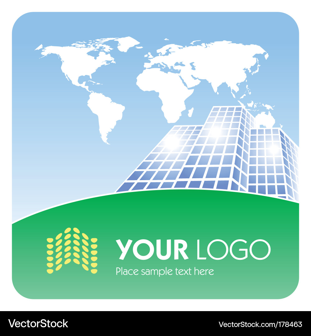 Corporate logo Royalty Free Vector Image - VectorStock