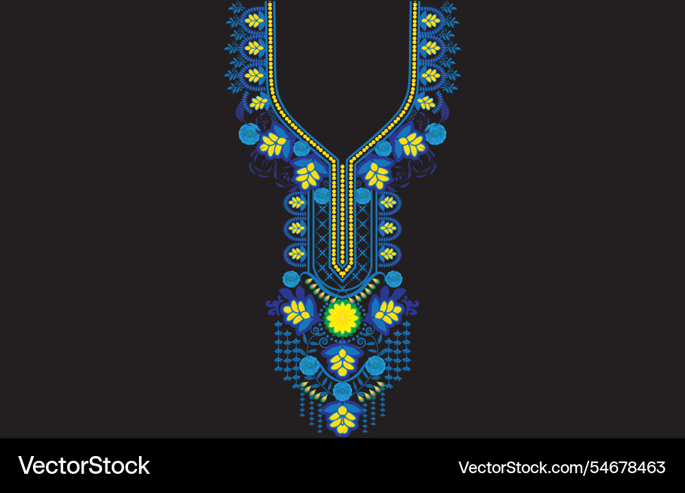 Seamless ikat pattern abstract background Vector Image