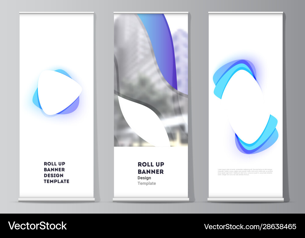 Editable layout roll Royalty Free Vector Image