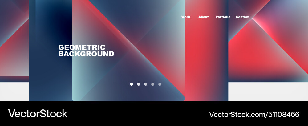 Rectangle shapes in electric blue and magenta Vector Image