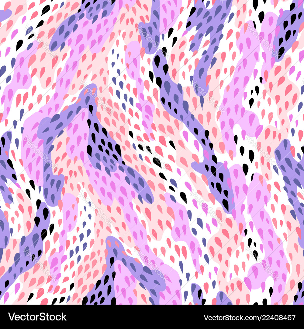 Neon Snake Skin Pattern Royalty Free Vector Image