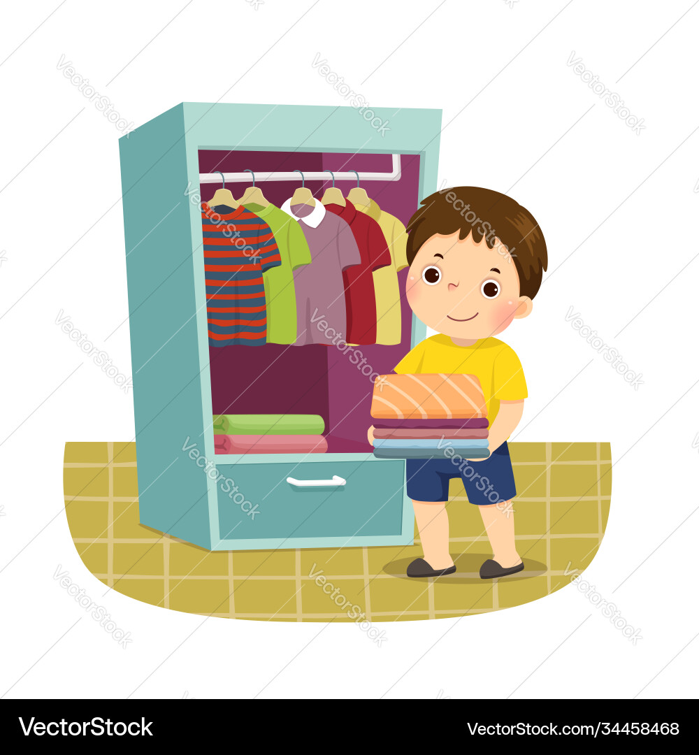 Put on Clothes Cartoon Vector Images (over 490)
