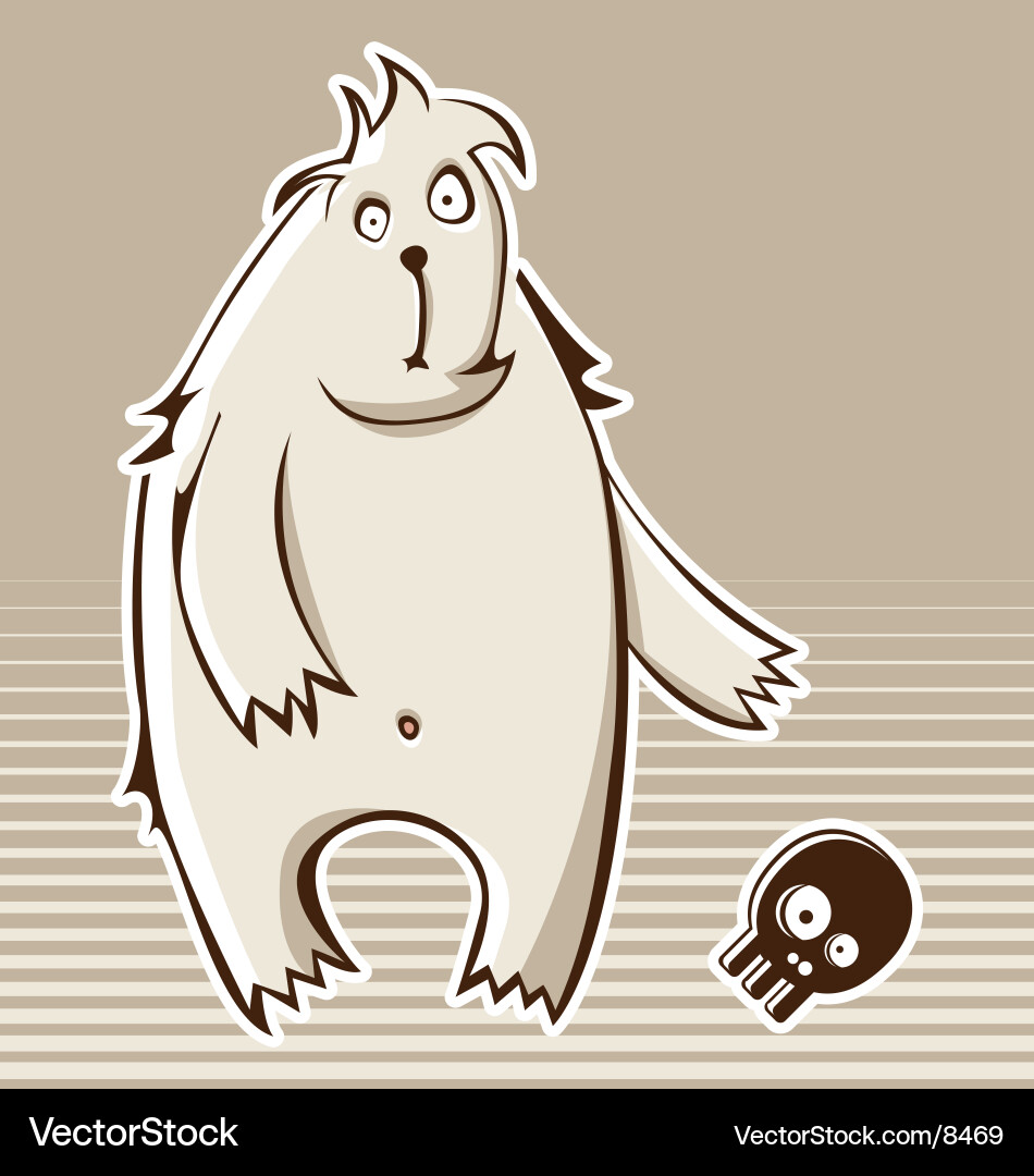 Bear cartoon Royalty Free Vector Image - VectorStock