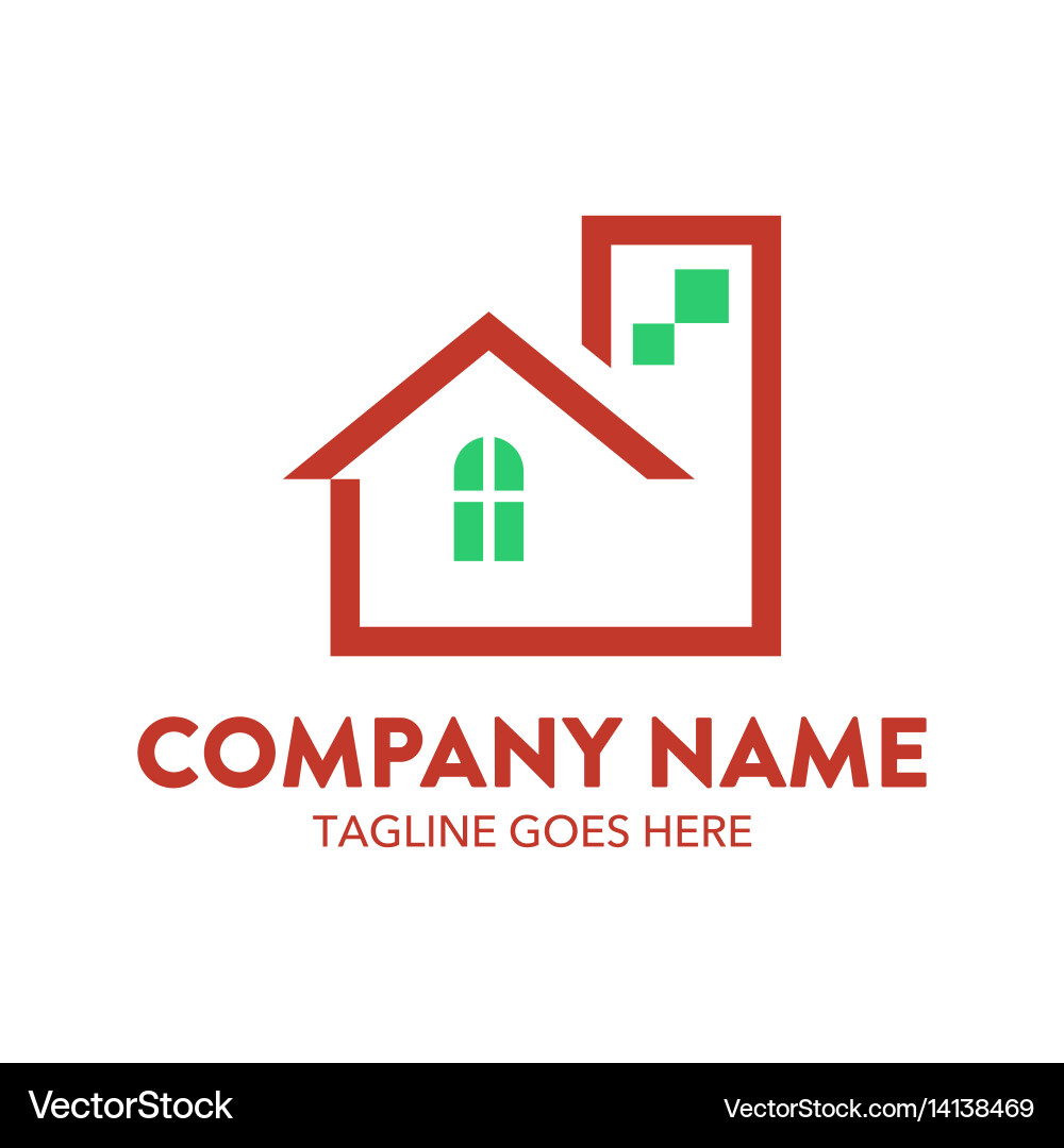 Building logo-7 Royalty Free Vector Image - VectorStock