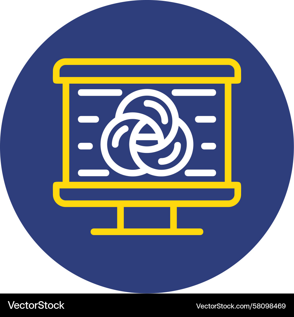 Dual Circle Venn Diagram – Royalty-Free Vector | VectorStock
