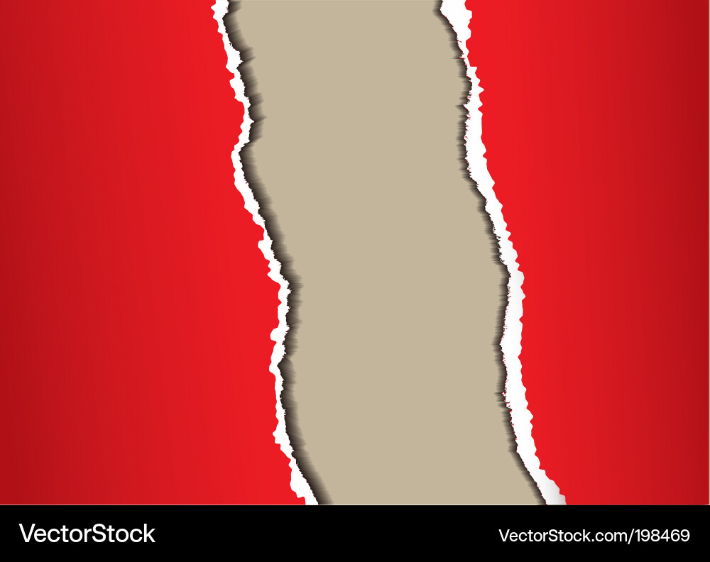 Paper tear Royalty Free Vector Image - VectorStock