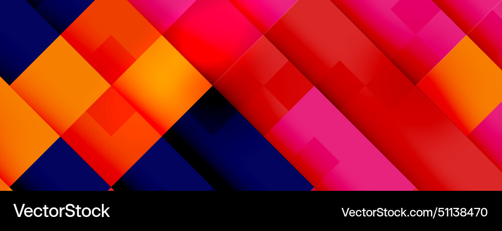 A colorful abstract background with a diagonal Vector Image