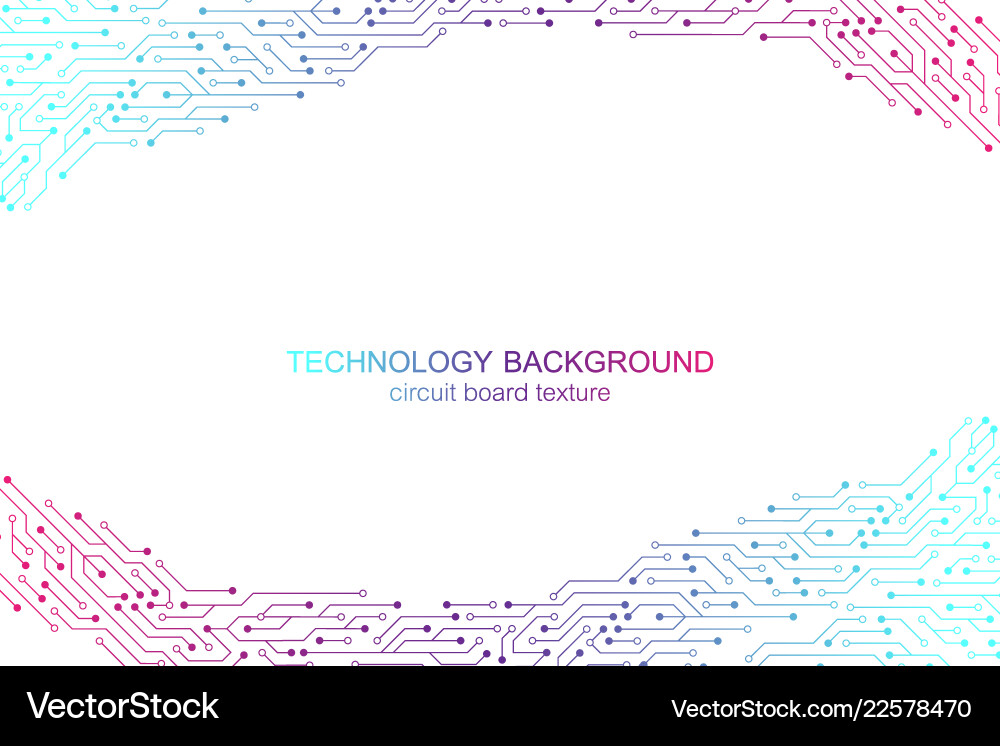 Computer motherboard background Royalty Free Vector Image