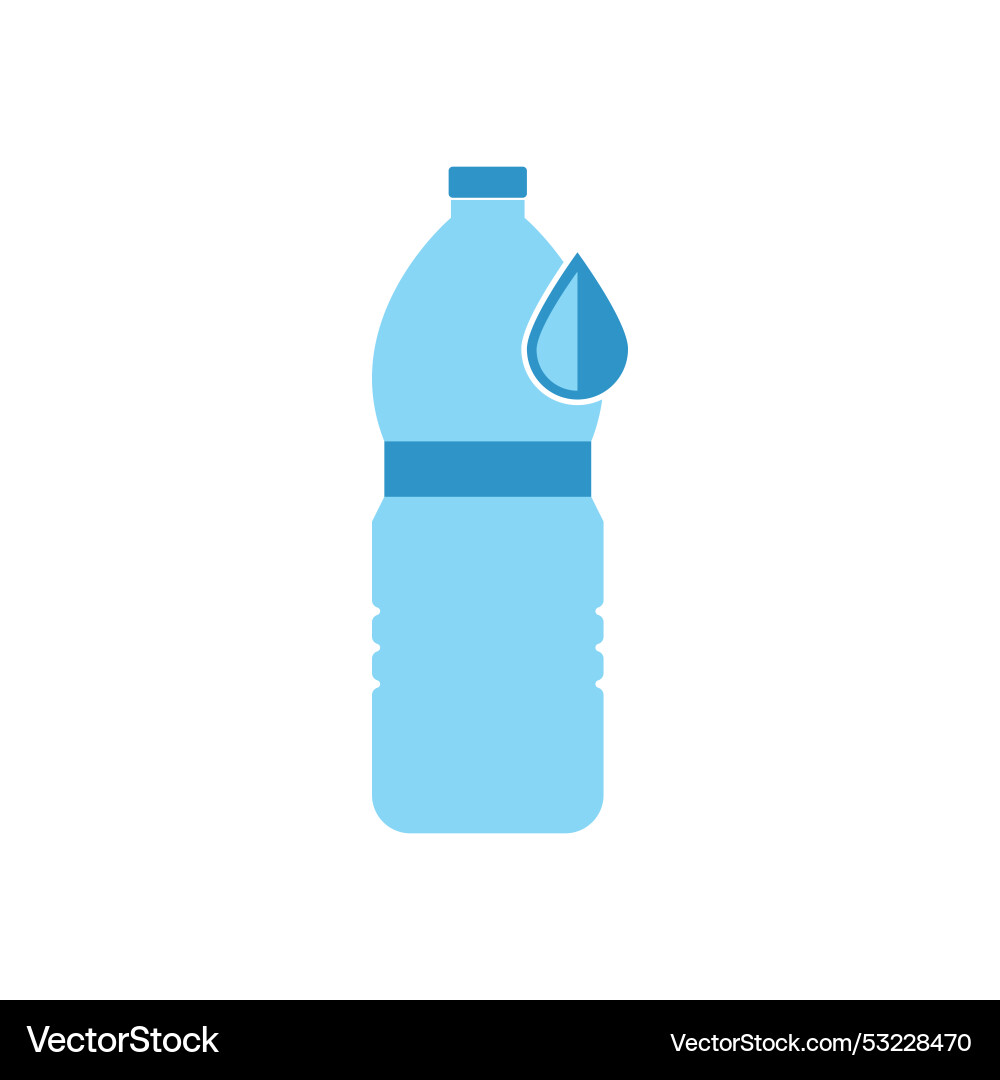 Water drink bottle Royalty Free Vector Image - VectorStock