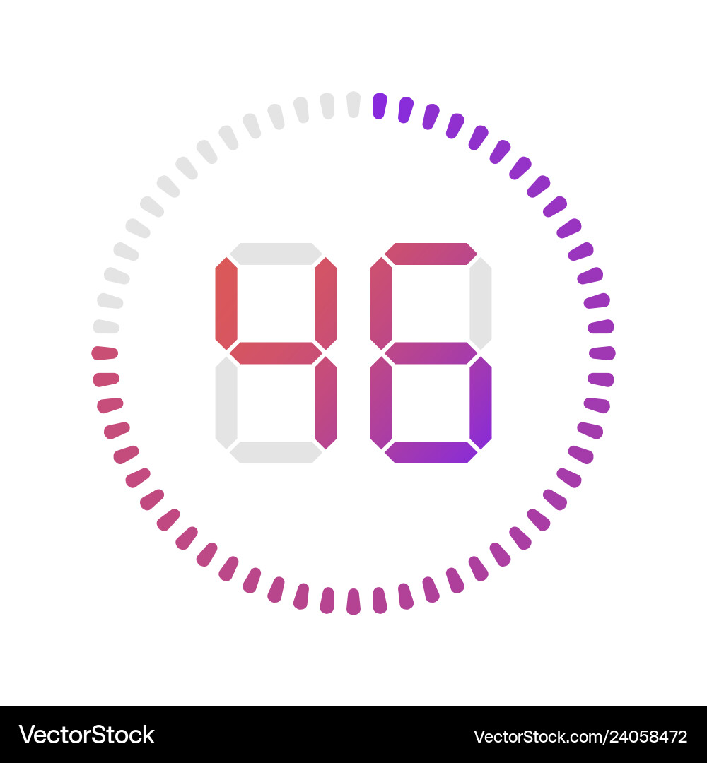 Clock and watch Royalty Free Vector Image - VectorStock