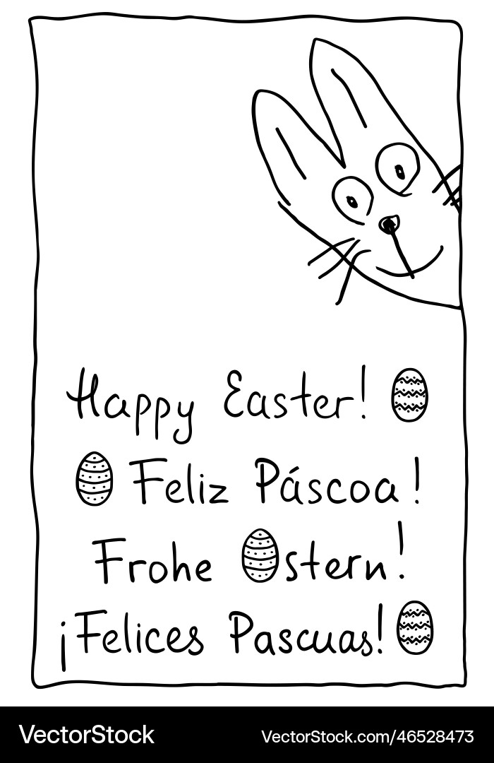 Feliz Pascuas Easter Vector Images (77)