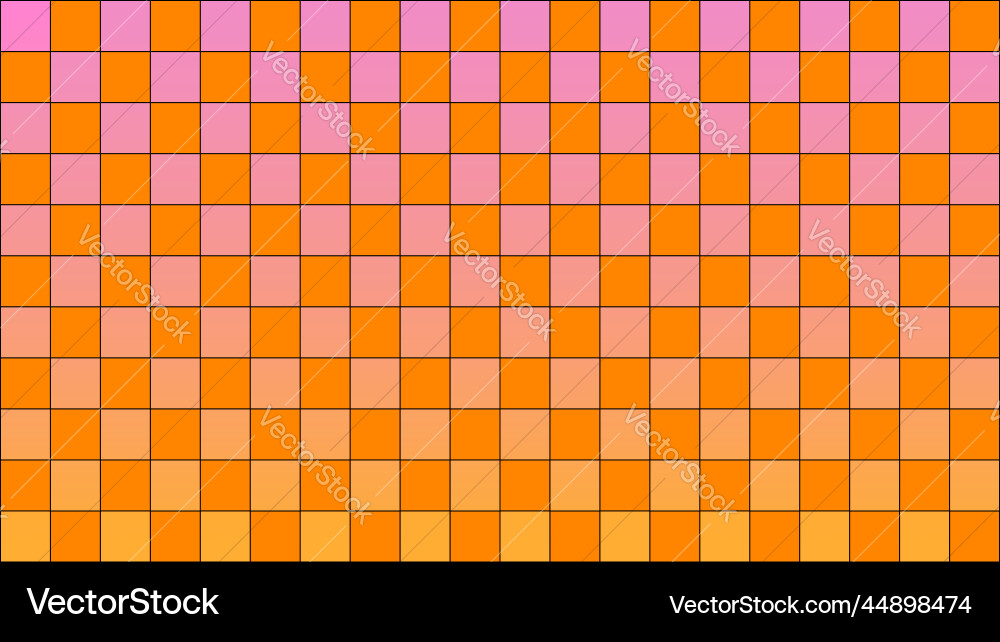 Groovy checkered bright background Royalty Free Vector Image