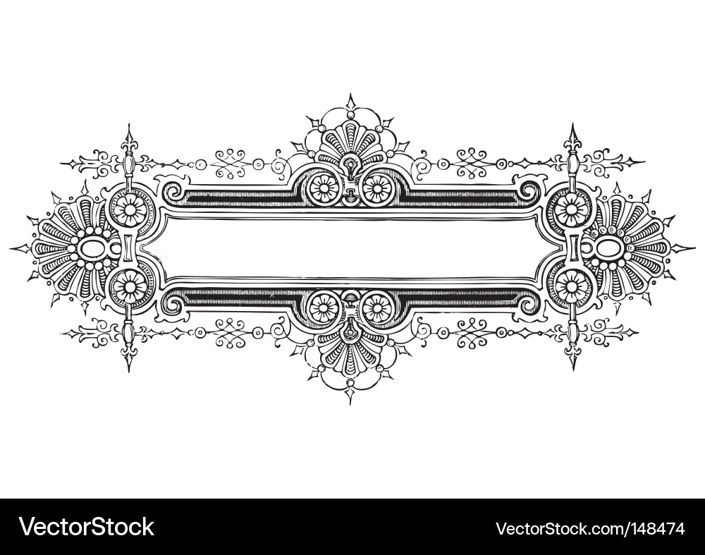 Engraving Scroll Vector Images (over 6,900)