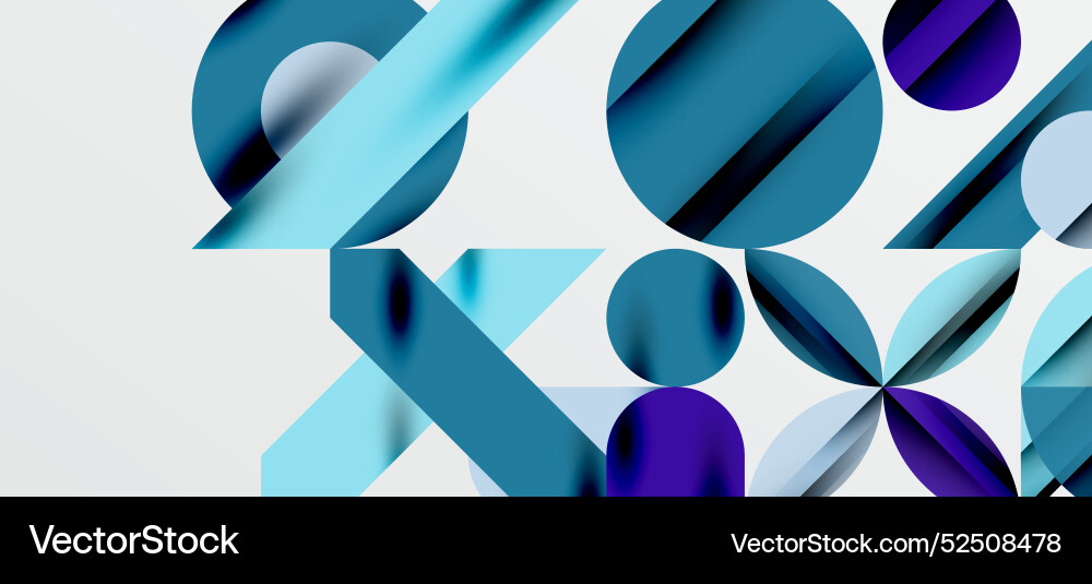 Geometric neo patterns abstract background Vector Image