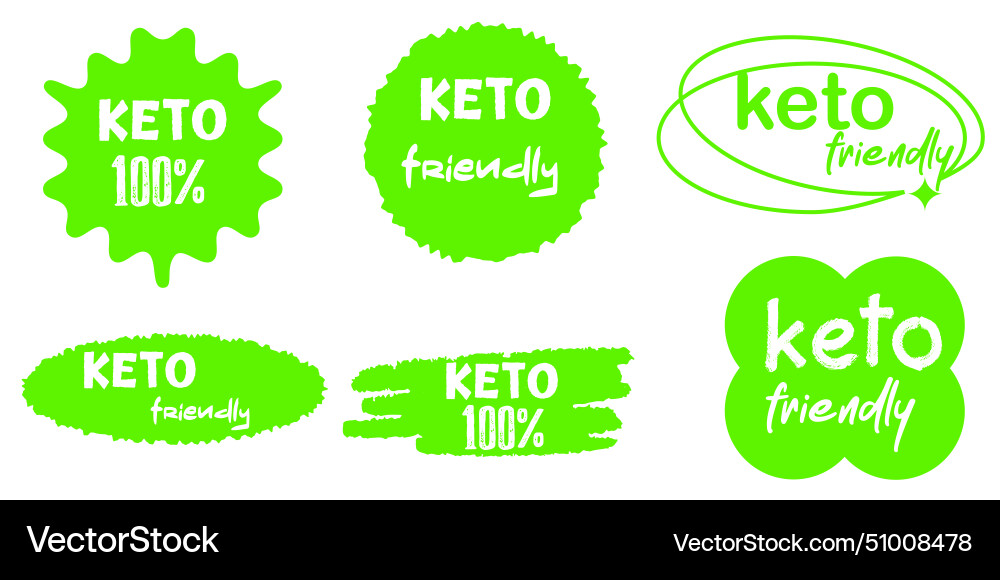 Keto 2 0803 Royalty Free Vector Image - VectorStock