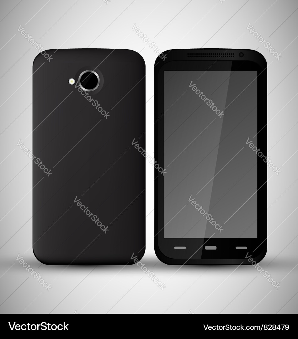 Smart phone Royalty Free Vector Image - VectorStock