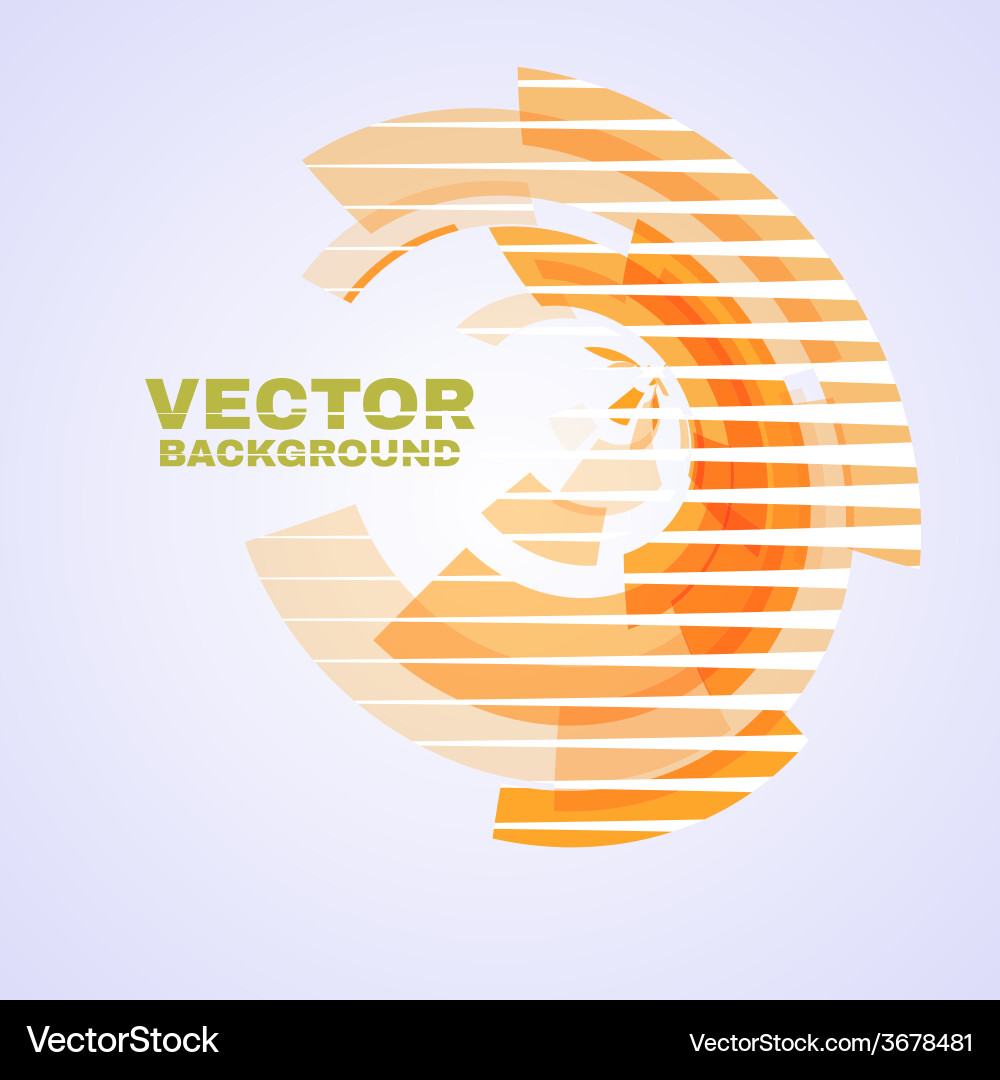 Abstract technology circle Royalty Free Vector Image