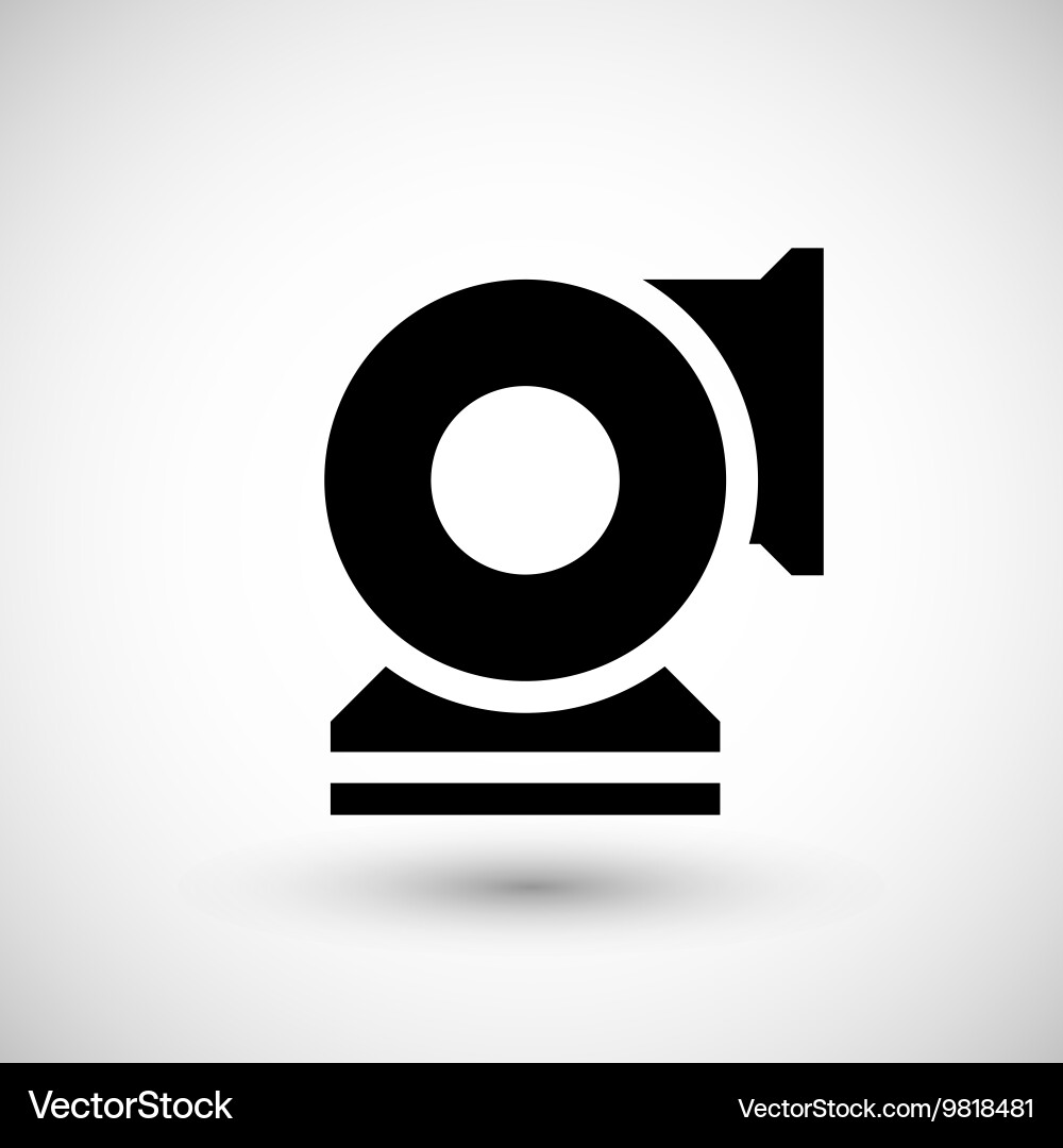 Centrifugal fan icon Royalty Free Vector Image