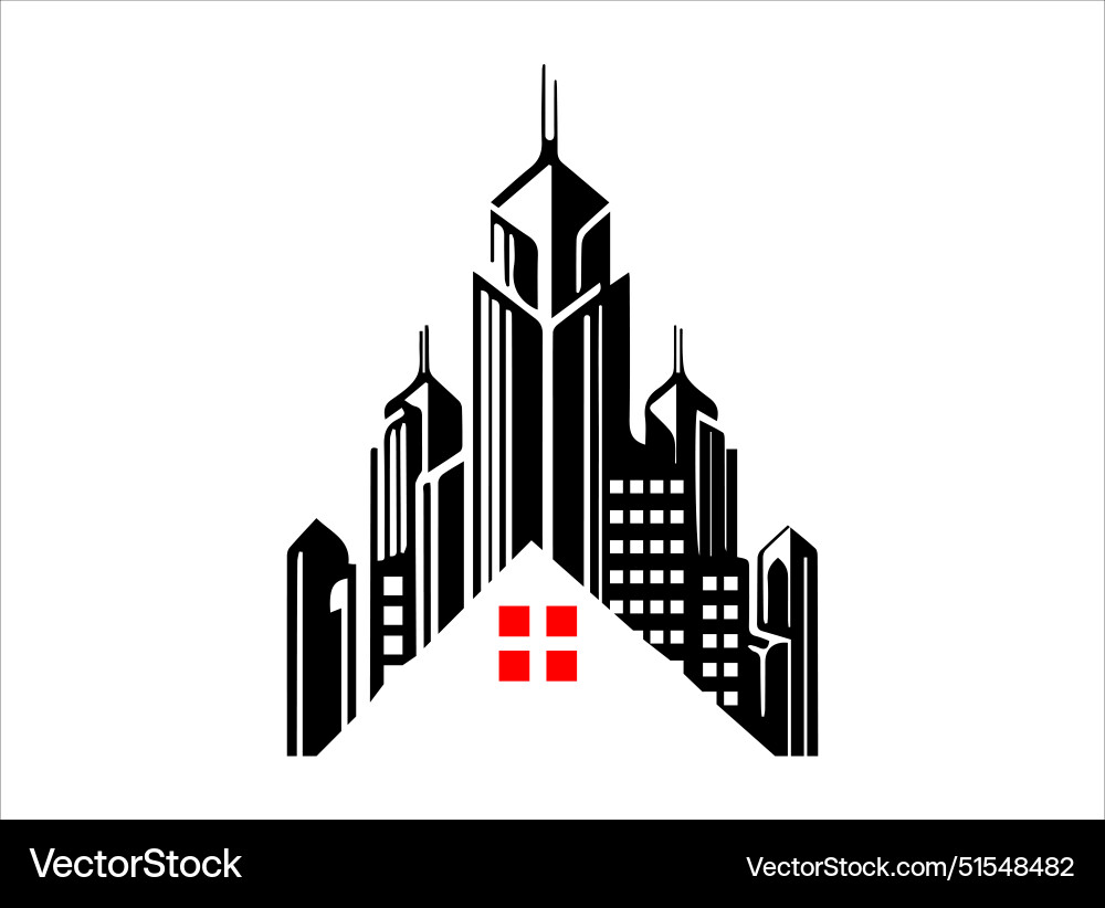 Architectural design Royalty Free Vector Image
