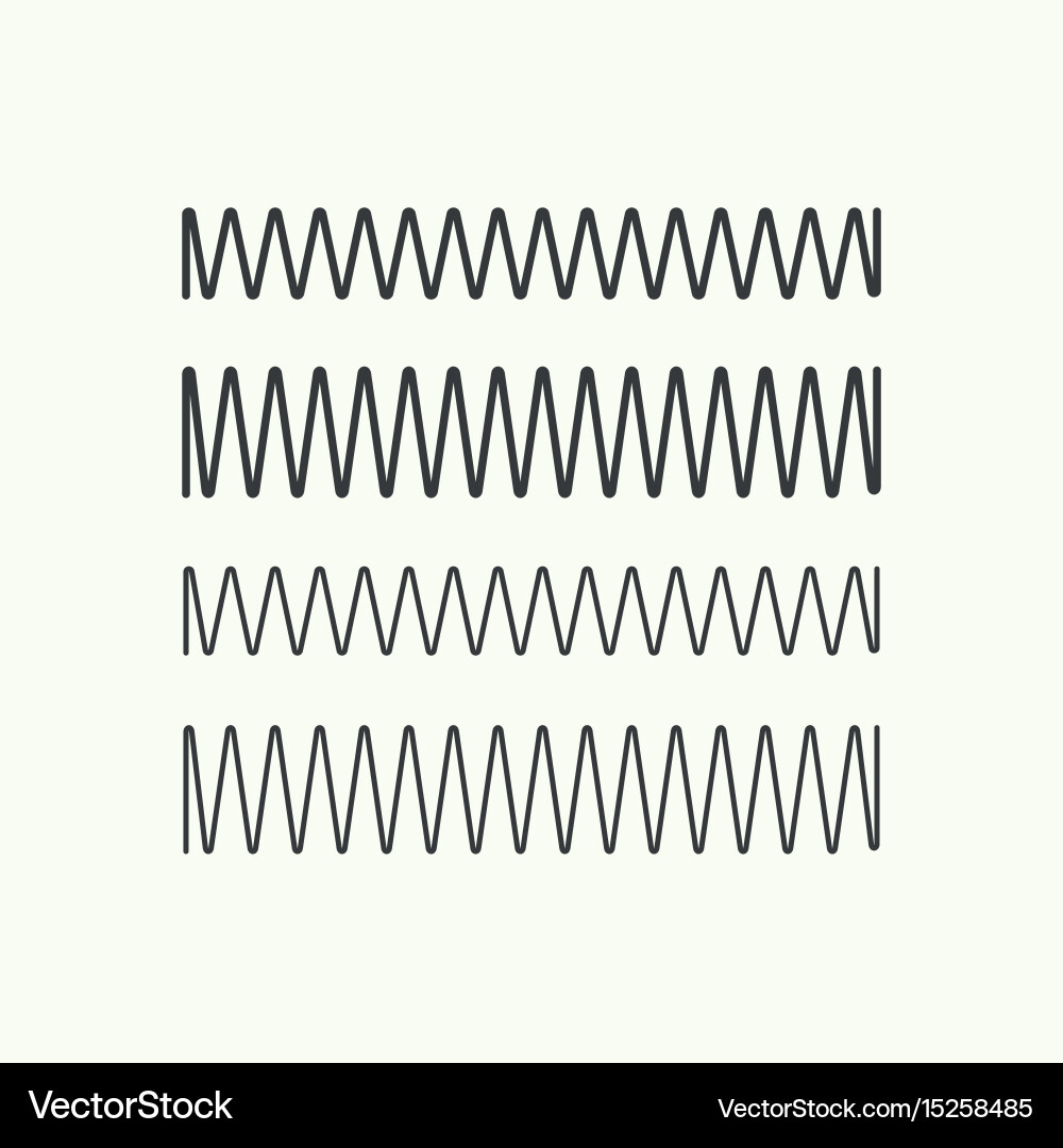 Coil spring icon Royalty Free Vector Image - VectorStock
