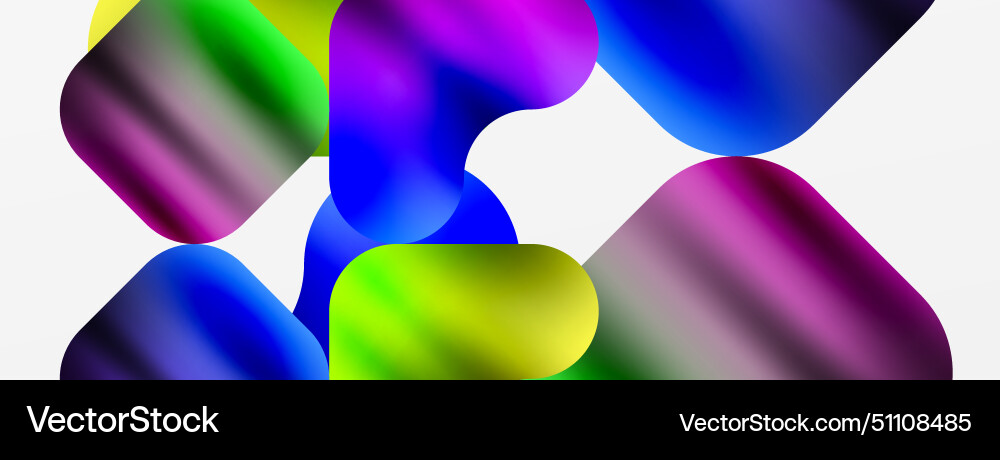 Colorful balls stacked in a pattern closeup Vector Image