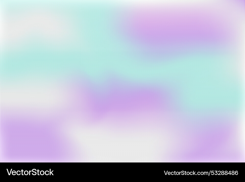 Ribbed glass effect blue and violet sky banner Vector Image