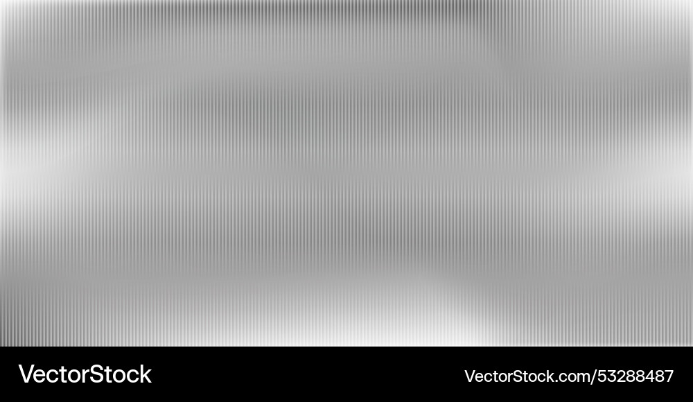 Ribbed glass texture gray background transparent Vector Image