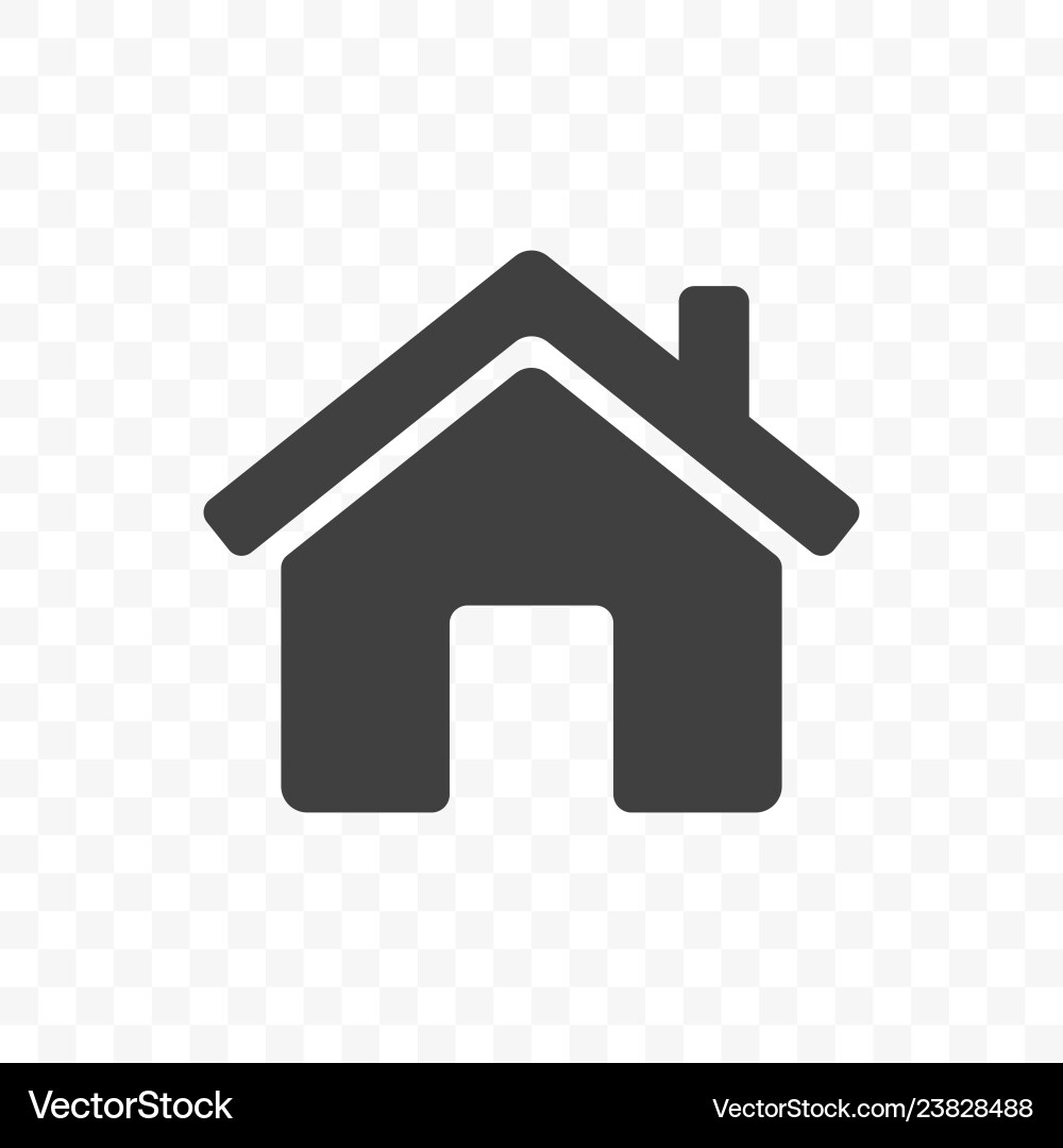Black Home Icons For Website