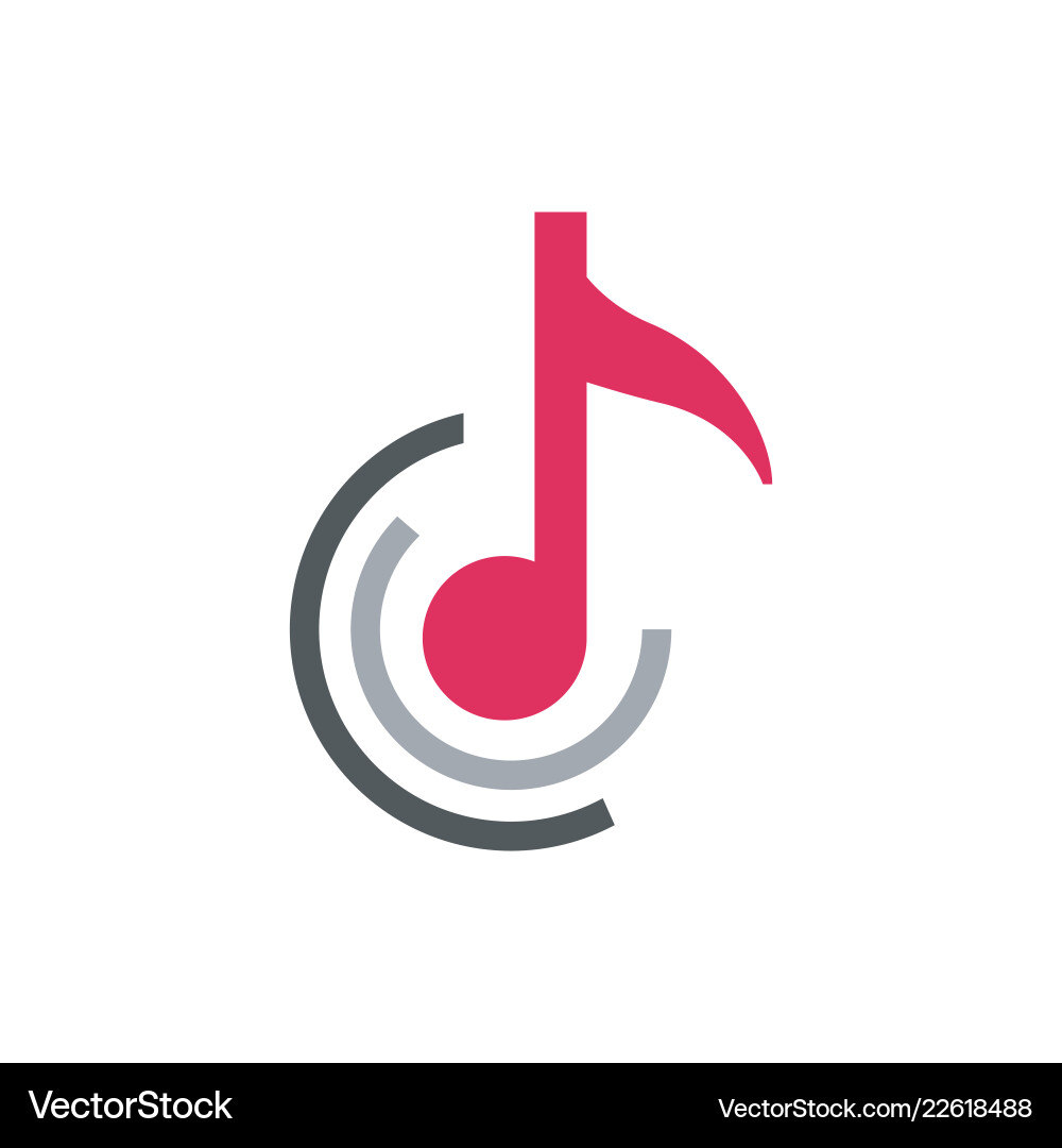 Free Music Logo Design Letter E Music Icon Logo Design Afbeelding Door