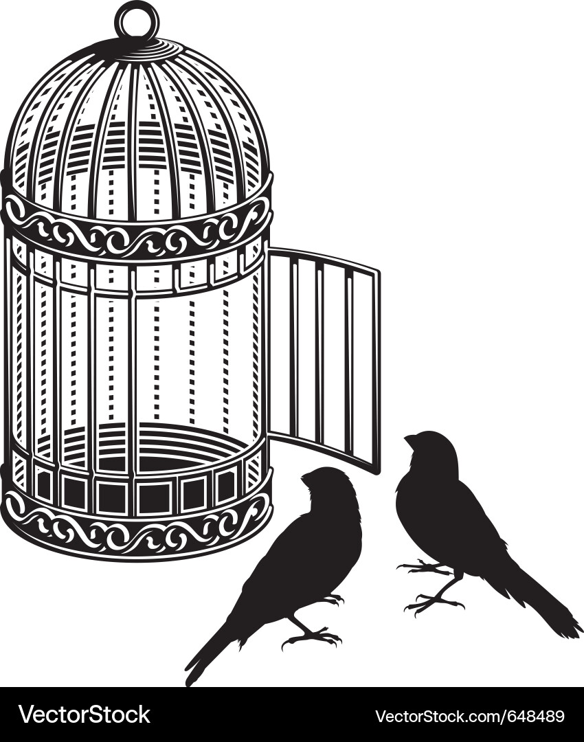 Bird Cage Jail Vector Images (over 300)