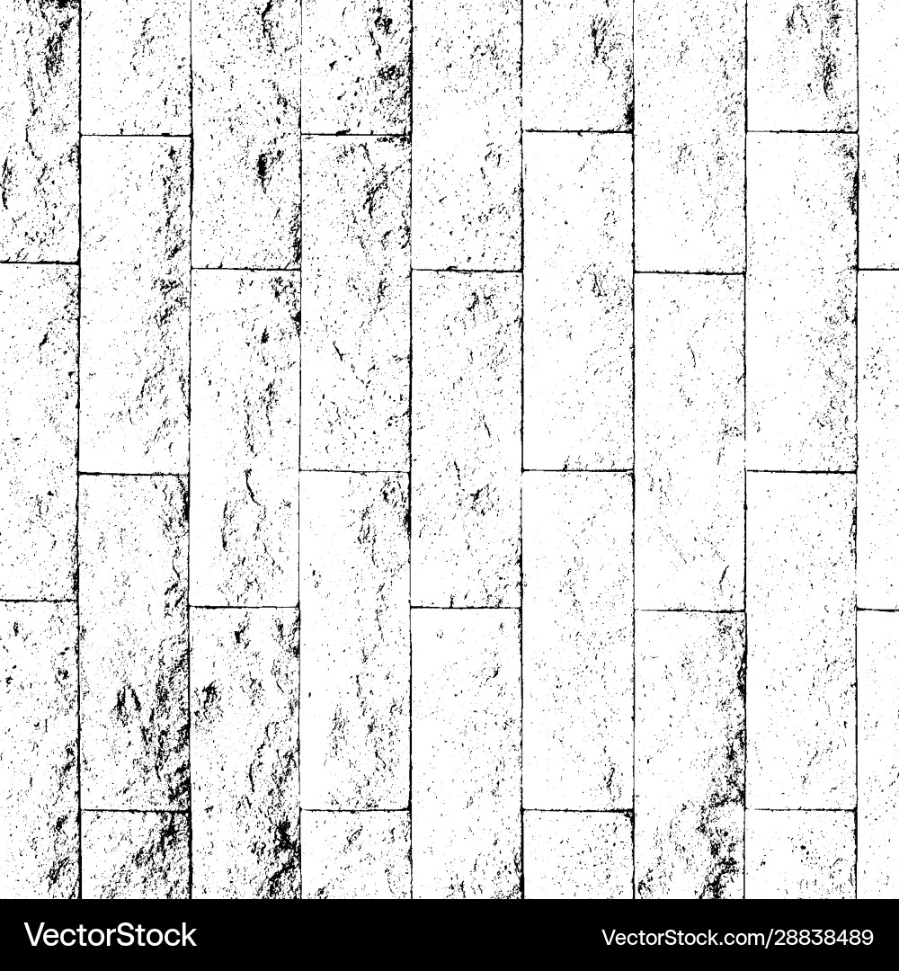 Distressed Brick Wall Texture Royalty Free Vector Image